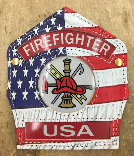 Leather Helmet Fronts | Fire-End