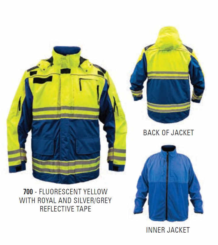 Game Sportswear 3555 The Rescue Jacket – Fire-End