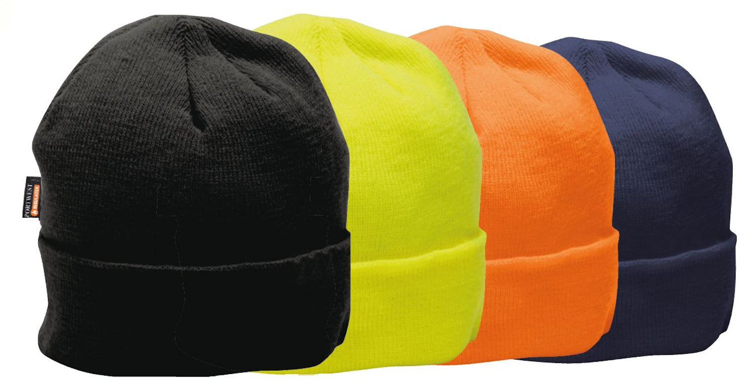 Portwest B013 Insulated Knit Cap – Fire-End